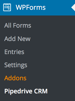 WPForms to Pipedrive CRM Documentation - Help for WordPress